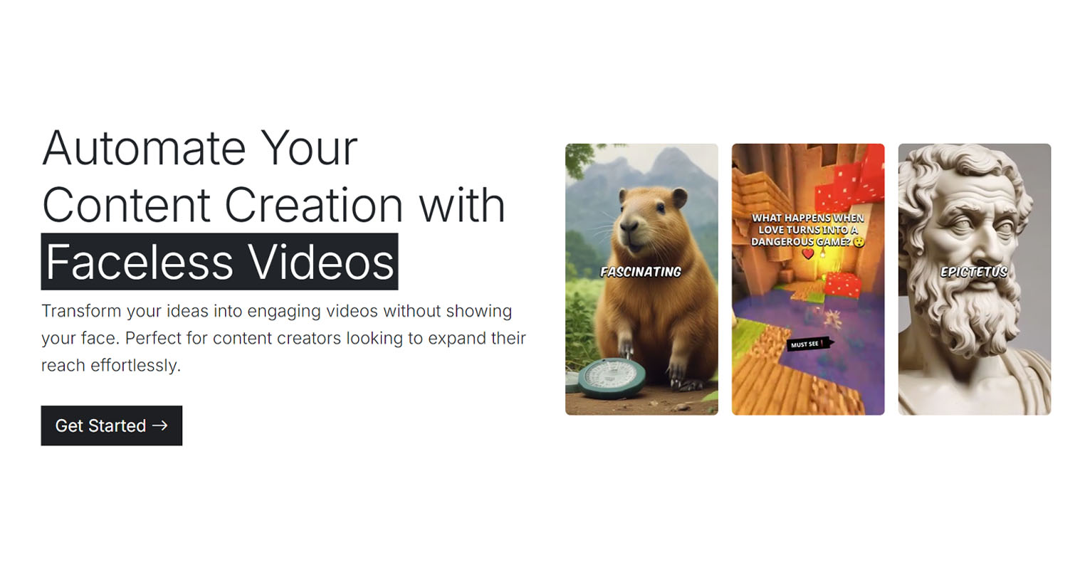 Generate Faceless Videos for Your TikTok & YouTube | Nullface AI
